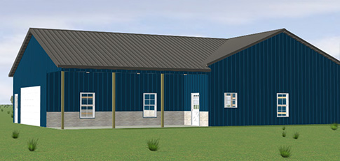 Post-frame building materials and supply | Burrow's