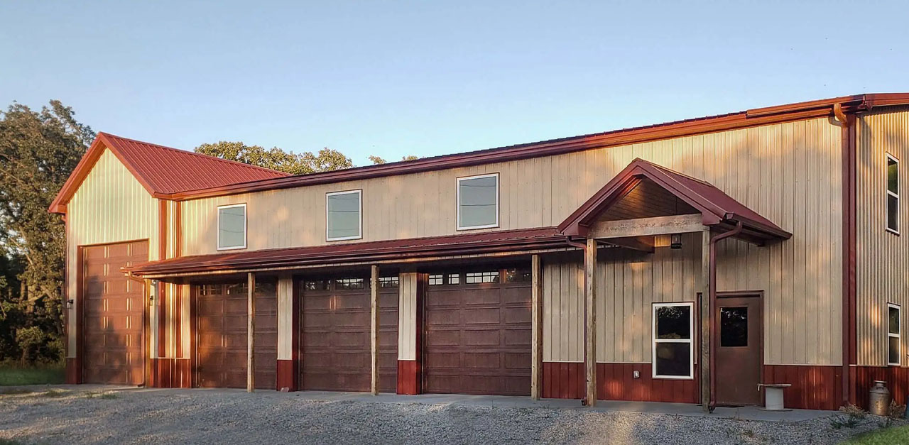 Custom post-frame building packages for commercial structures | Burrow's