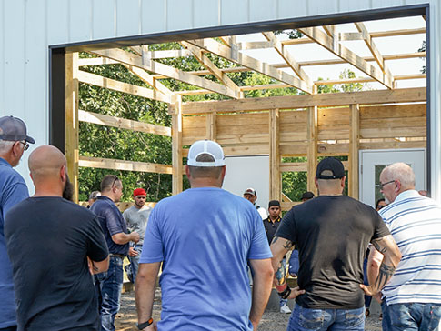 Start-to-finish support for growing post-frame builders | Burrow's